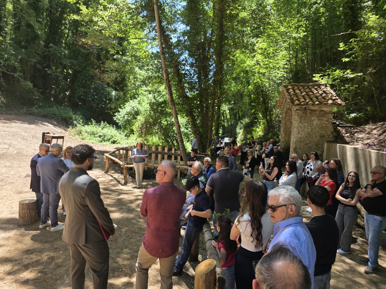 Il racconto per immagini della "Fhuntana d'U Cavune" ad Adami